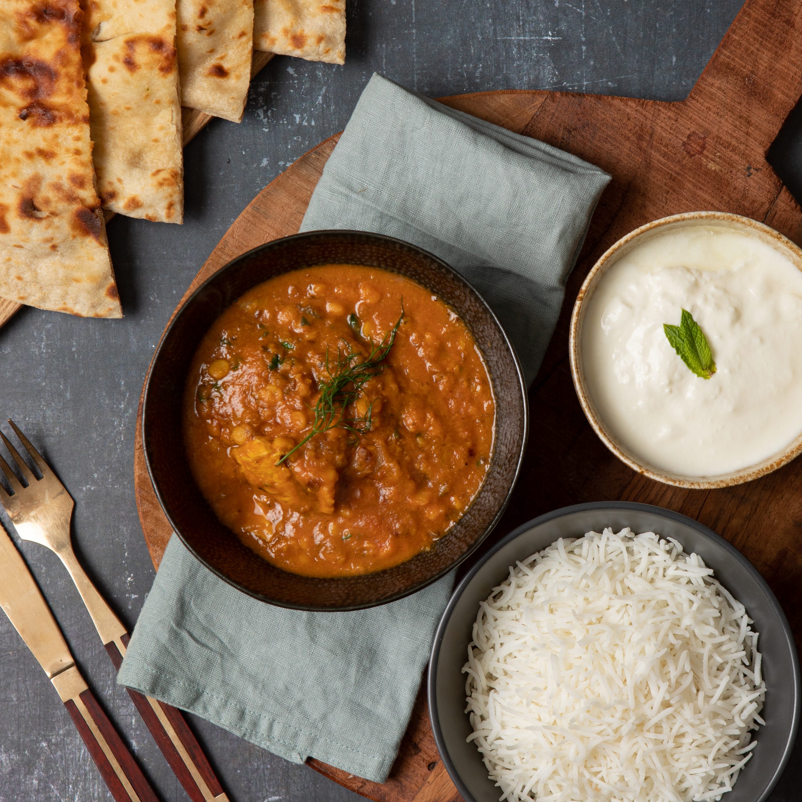 Chicken Dhansak - Little Curry House - Heat & Eat